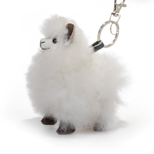 Mini Alpaca Keychain - White – The Store at MAD